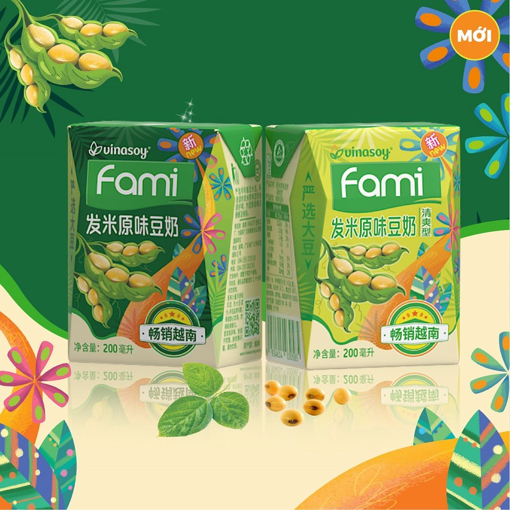 Fami soymilk of Vinasoy has successfully conquered the Chinese and ...