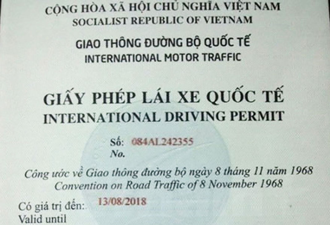 IAA driving license not recognized in Vietnam - The Saigon Times