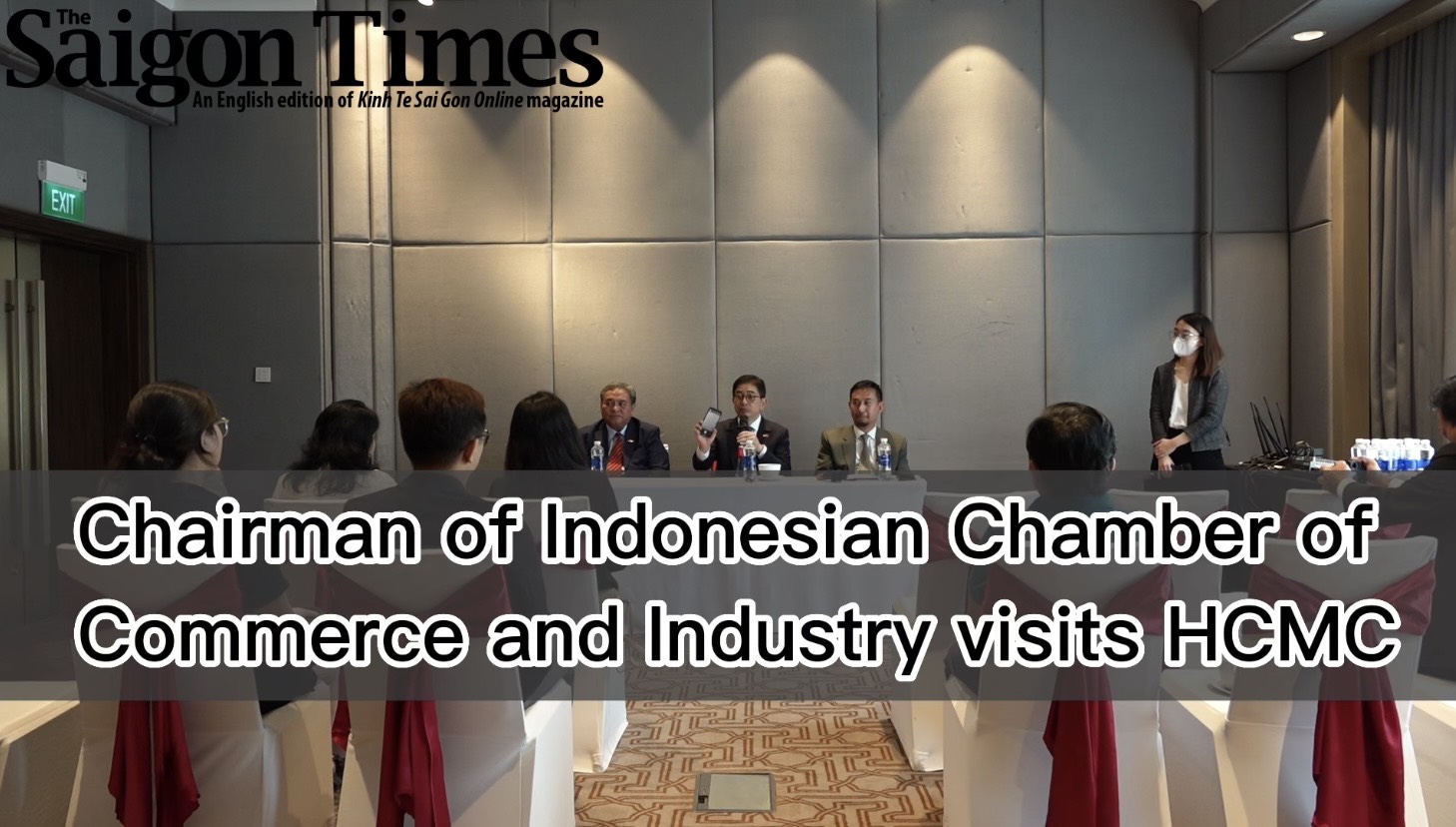 Chairman of Indonesian Chamber of Commerce and Industry visits HCMC ...