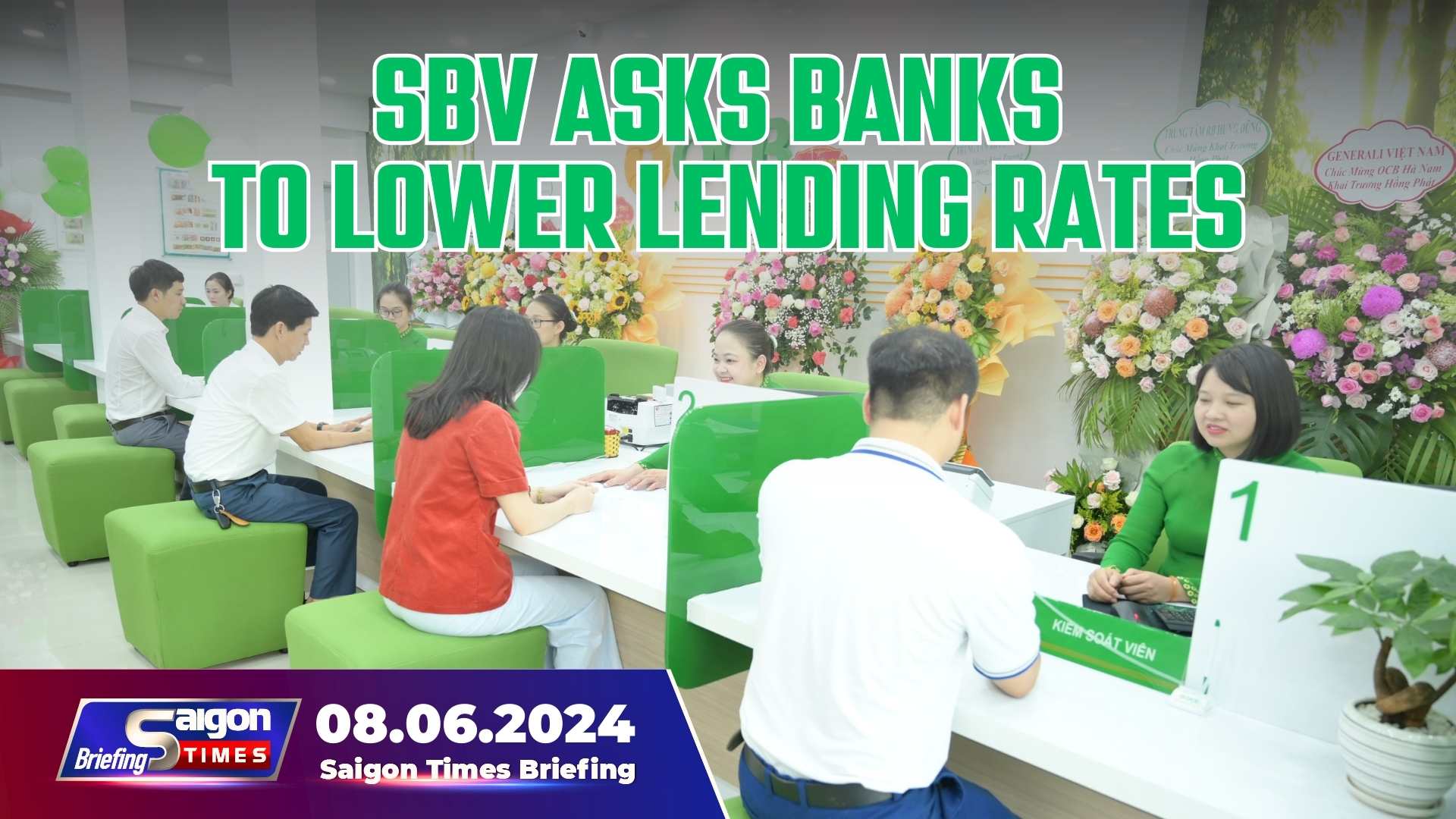 SBV asks banks to lower lending rates - The Saigon Times