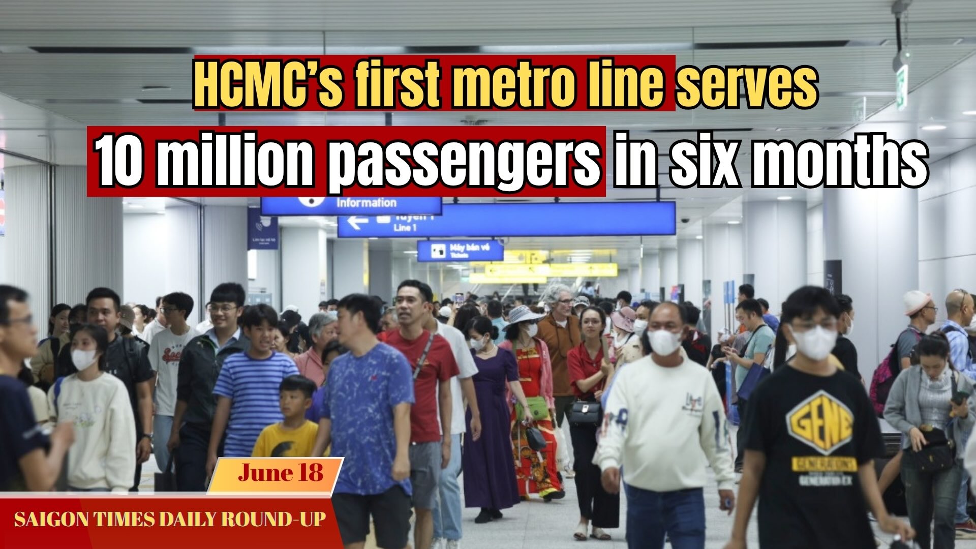 Daily Round-up: HCMC’s first metro line serves 10 million passengers in ...