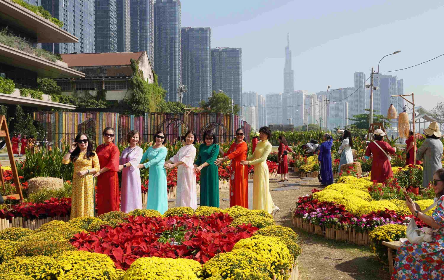 Ba Son Garden: a new Tet gathering spot in town - The Saigon Times